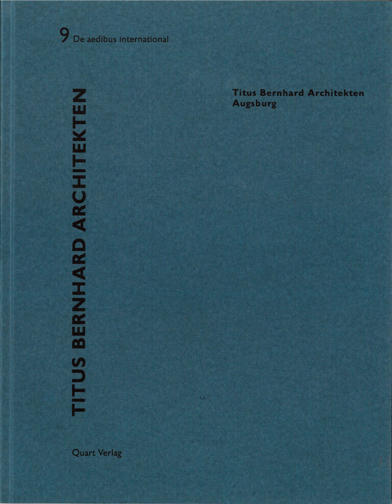 De aedibus international: Titus Bernhard Architekten - Titus Bernhard ...
